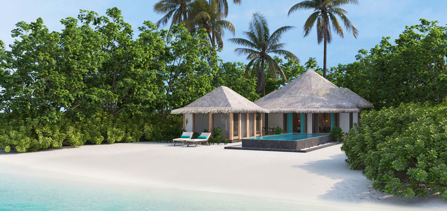 7 Nights Beach Villa with Private Pool in Maldives - Maldives Vacation ...